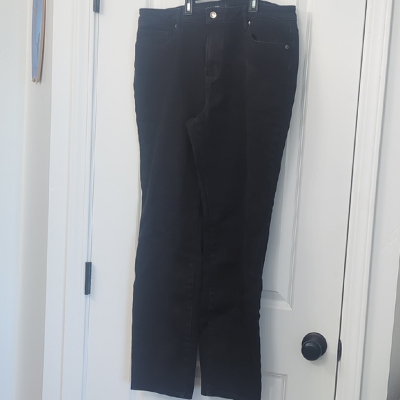 Member's Mark | Jeans | Members Mark Solid Black Straight Leg Jeans ...